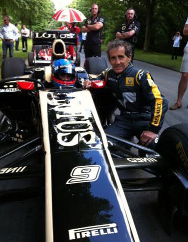 Filho de Alain Prost vai correr pela Lotus em treinos em Silverstone ...
