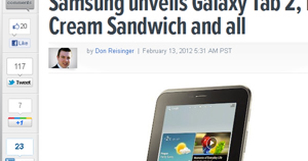 G1 - Samsung anuncia segunda geração do Galaxy Tab de 7 polegadas ...