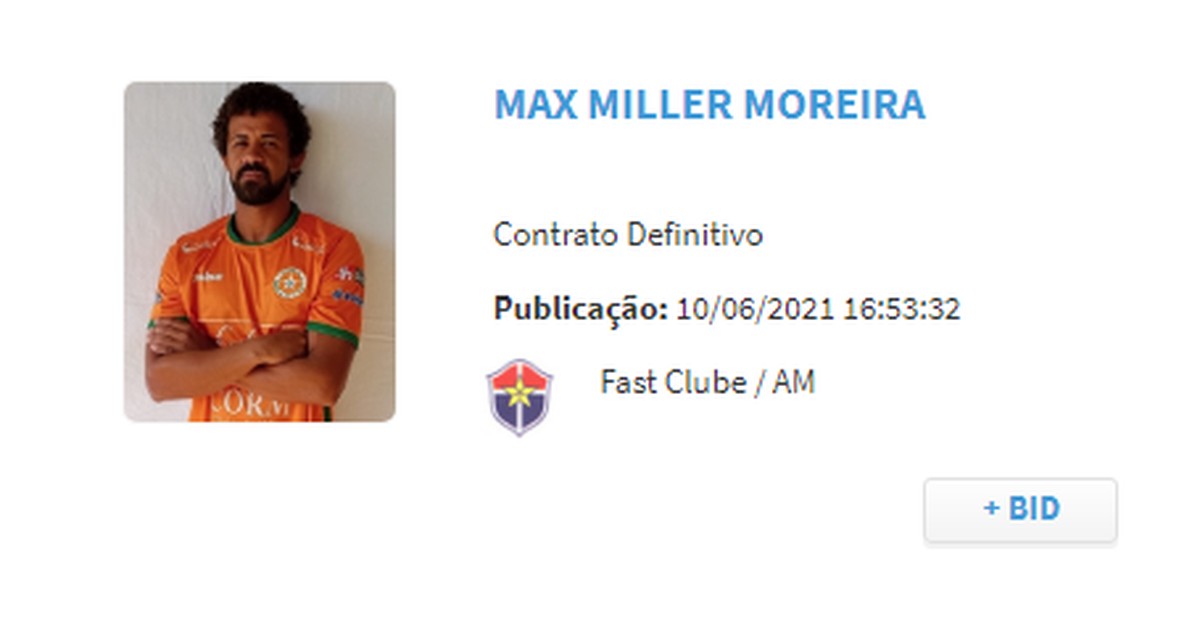 Fast regulariza goleiro Giovane, lateral Matheus Carneiro e meia Max ...