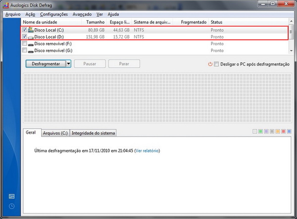 Como desfragmentar o disco rígido no Windows de forma rápida? | Dicas e ...