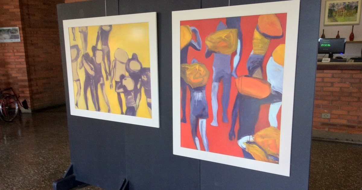 G1 - Exposição reúne desenhos e pinturas de Virginia Welch em ...