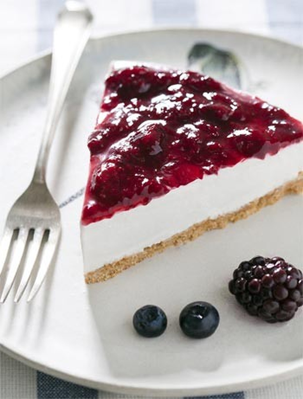 Cheesecake de frutas vermelhas sem glúten | Natal | Receitas