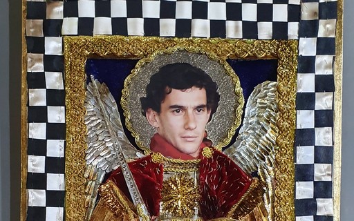 Ayrton Senna vira santo sob o olhar de Claudio Tovar - GQ | Cultura