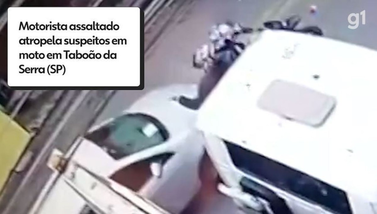 Motorista Assaltado Atropela Dupla Que Promovia Arrastão Em Moto Em