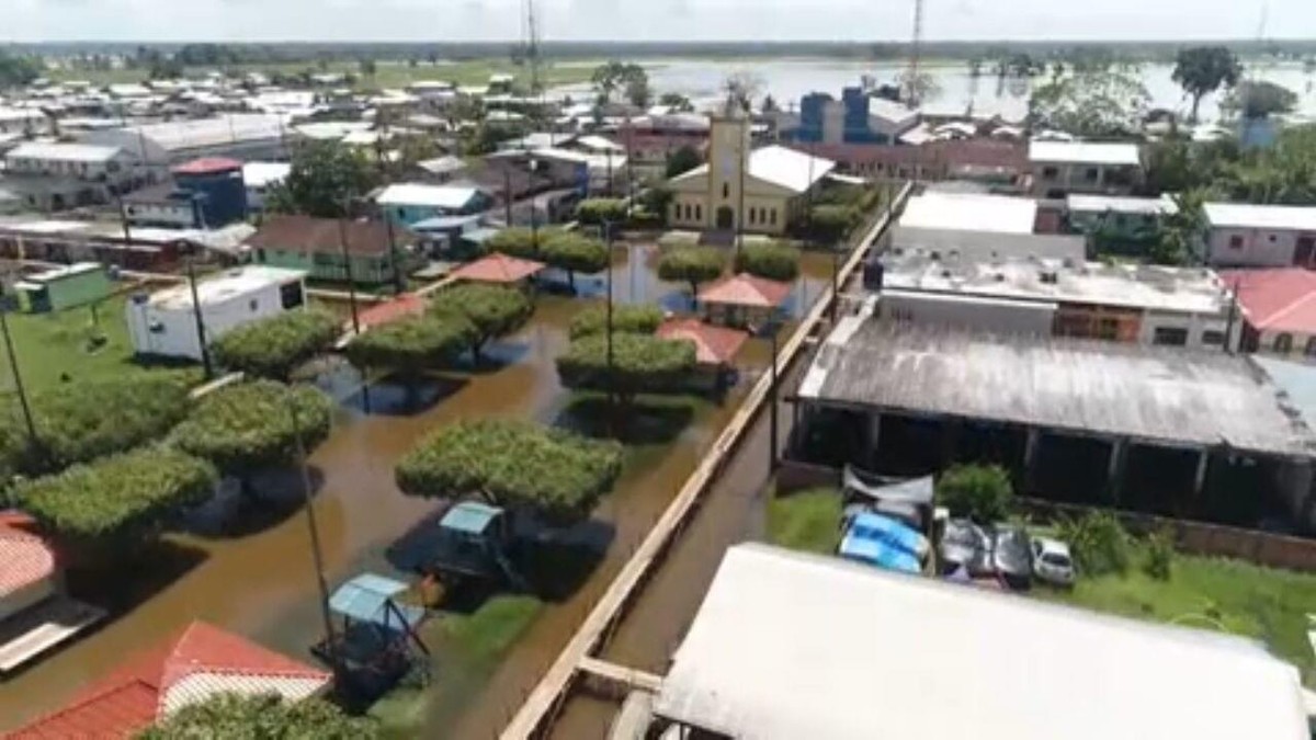 Quase todas as cidades no Amazonas sentem as consequências das cheias ...