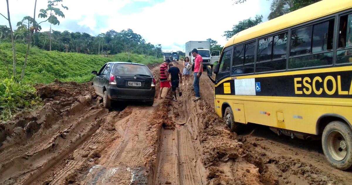 G1 - Reconstrução da BR-364 no Acre deve custar R$ 1 bilhão, estima ...