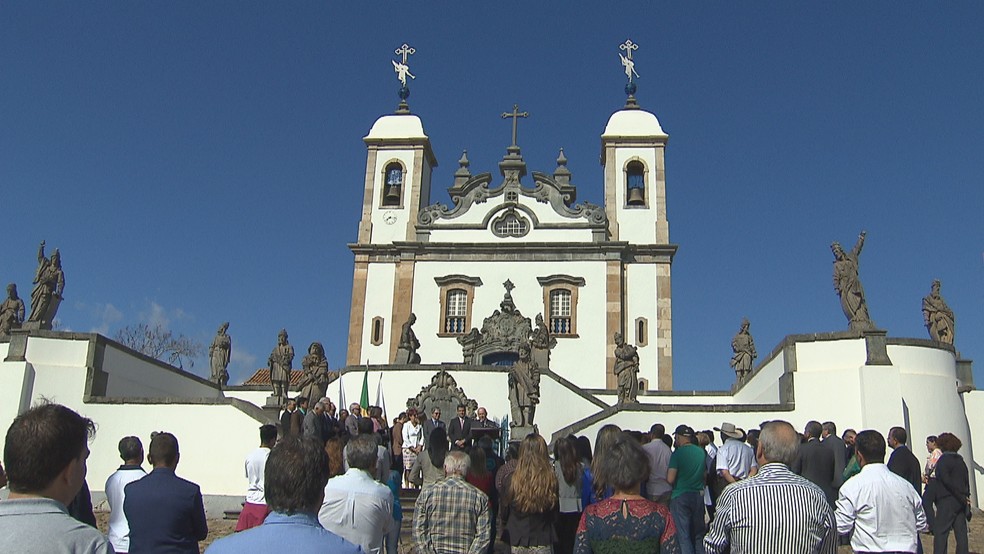 Basílica de Bom Jesus é reaberta em Congonhas, em MG, após restauração ...