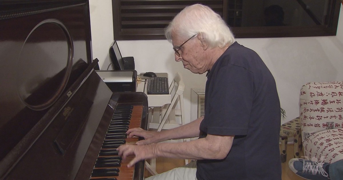 G1 - Nascido em Santos, compositor Gilberto Mendes completa 90 anos ...