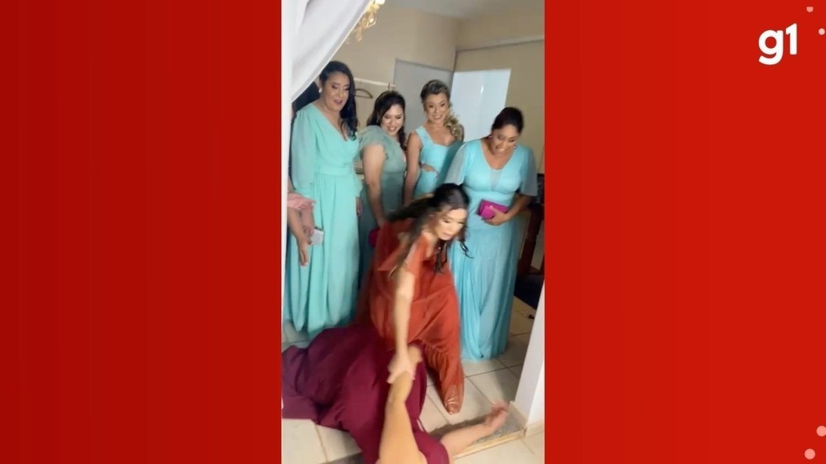 Mãe desmaia ao ver filha vestida de noiva e vídeo viraliza nas redes ...