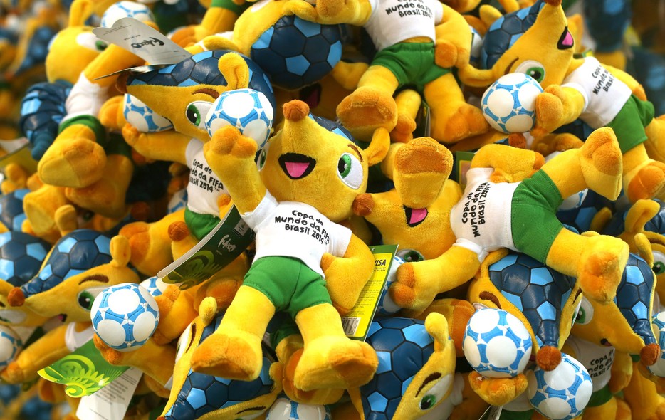 globoesporte - FOTOS: Fuleco, o mascote da Copa - fotos em copa do mundo