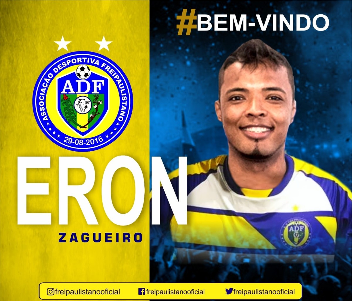 Freipaulistano anuncia Eron como novo reforço para 2020 ...
