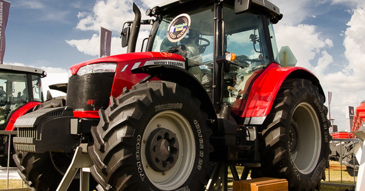 G1 - Design e eficiência dão a tratores títulos de melhor e de beleza ...