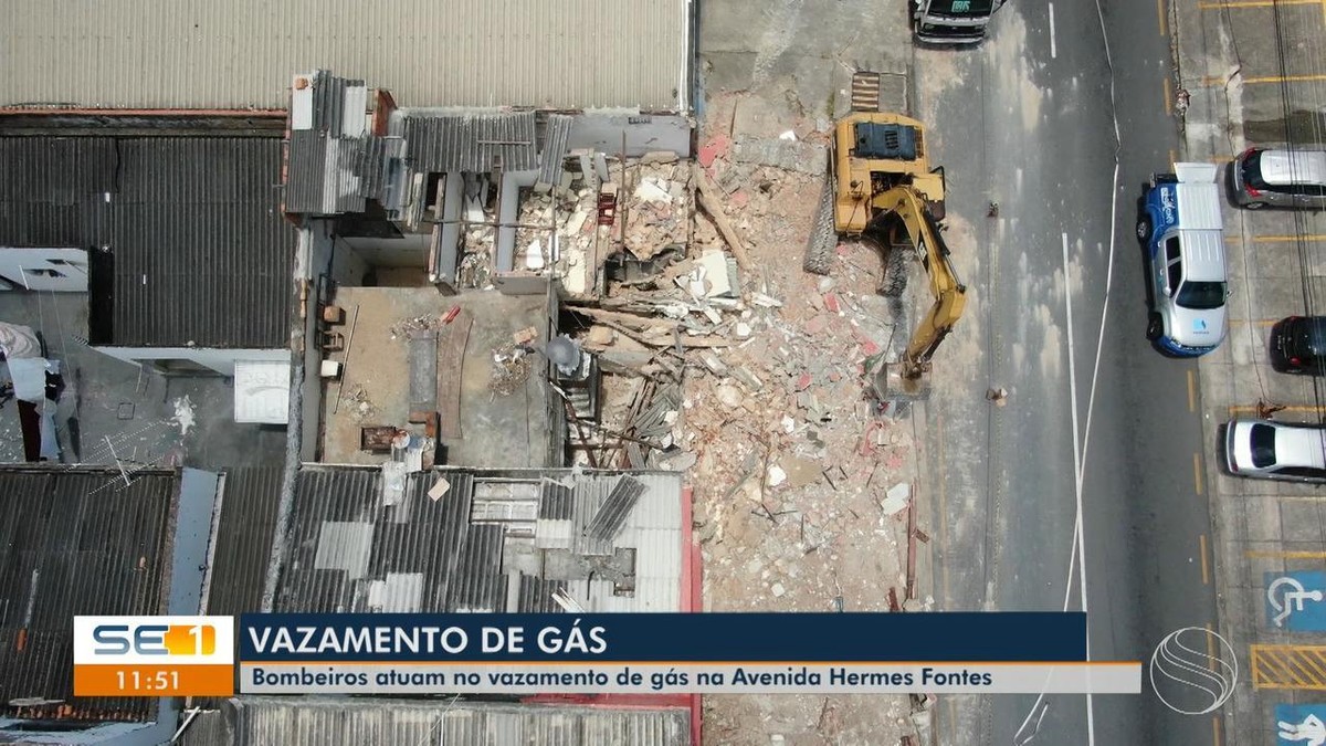 Tubulação De Gás Rompe Na Zona Sul De Aracaju Sergipe G1
