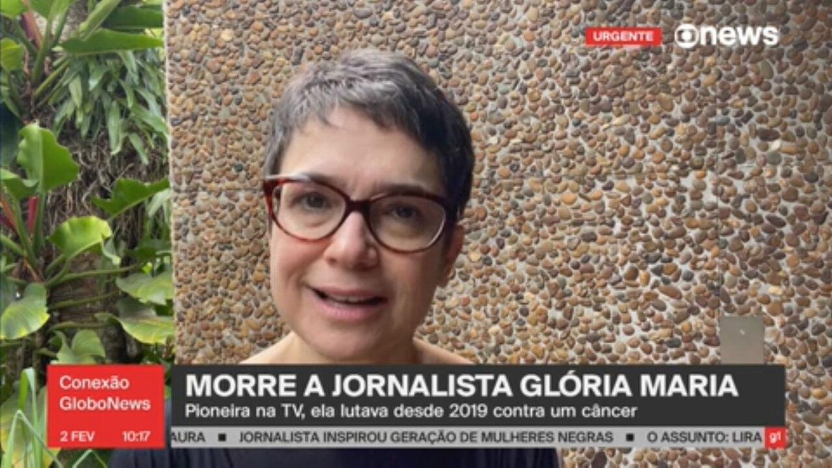 Sandra Annenberg se emociona ao falar de Glória Maria: 'Ela é um mito ...