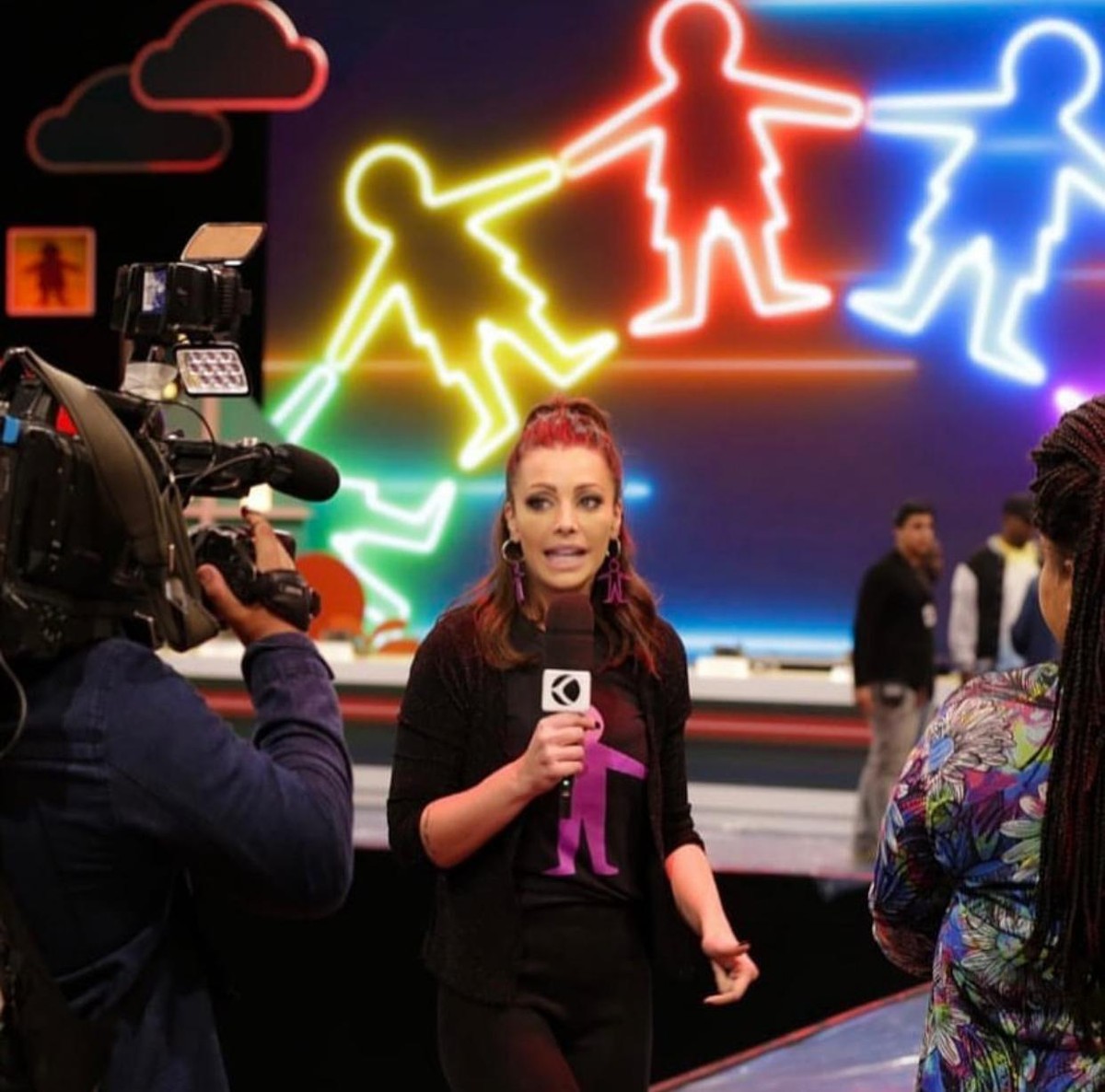 Cecília Ribeiro mostra bastidores do Criança Esperança | Cê viu? | Rede ...