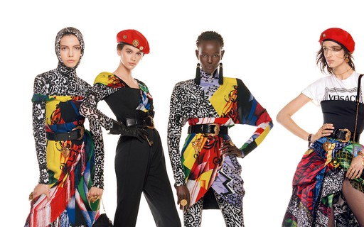54 modelos estrelam campanha histórica da Versace - Vogue | news
