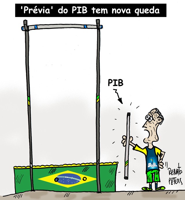 Economia - Charge: Olimpíadas da vida real