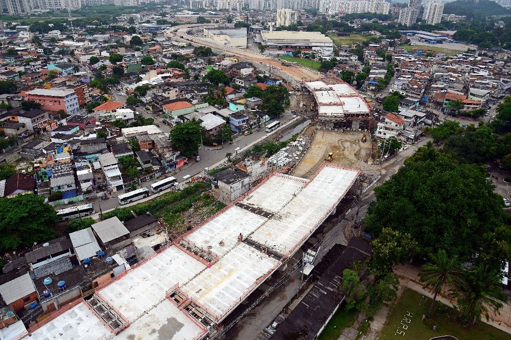 Maior viaduto da Transolímpica, em Curicica, está 90% pronto | Ancelmo ...