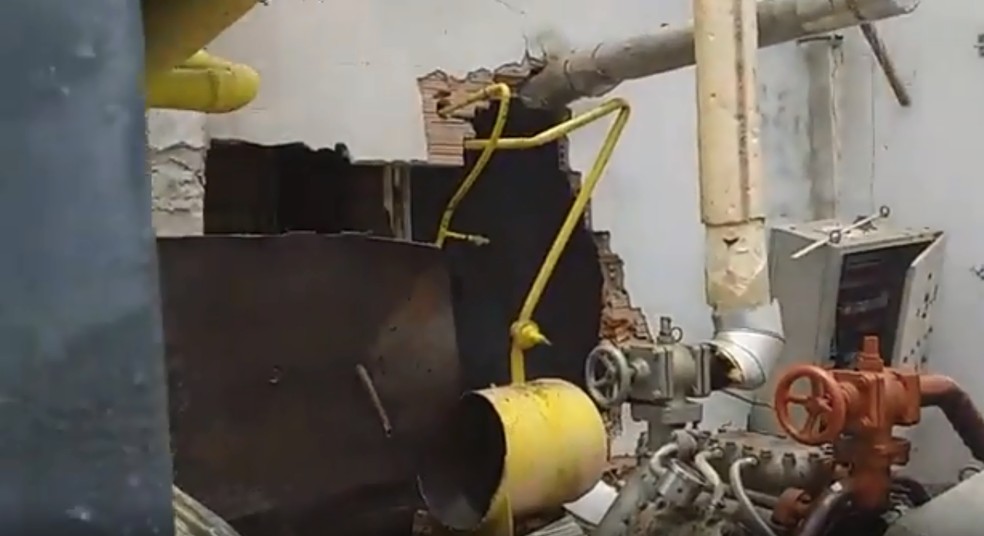 Vazamento em tanque causa explosão em fábrica de gelo na Raposa, no ...