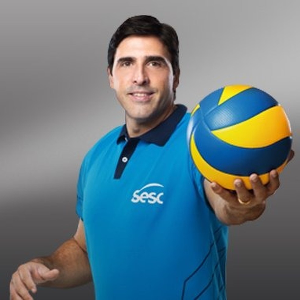 Bicampeão Olímpico Giovane Gávio e atletas do vôlei Marcão e Arthur ...