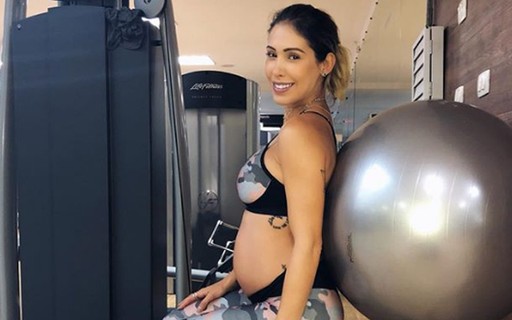 Bella Falconi mostra barriguinha de grávida em dia de treino - Revista Marie Claire | Celebridades