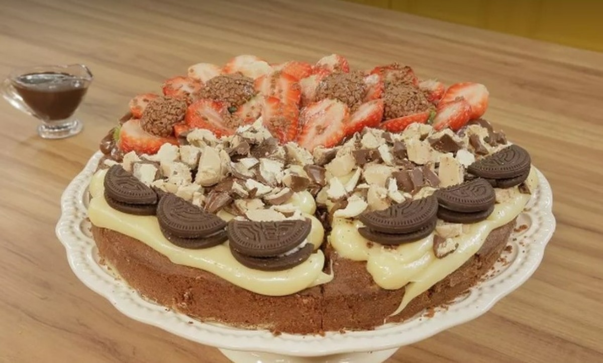 Pizza de brownie | Que seja doce | Receitas