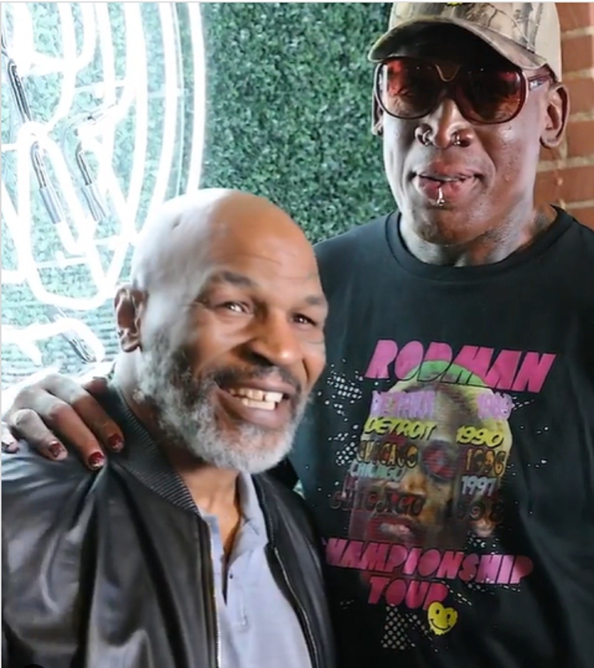 Mike Tyson e Dennis Rodman abrem o jogo sobre drogas e sexo e relembram ...