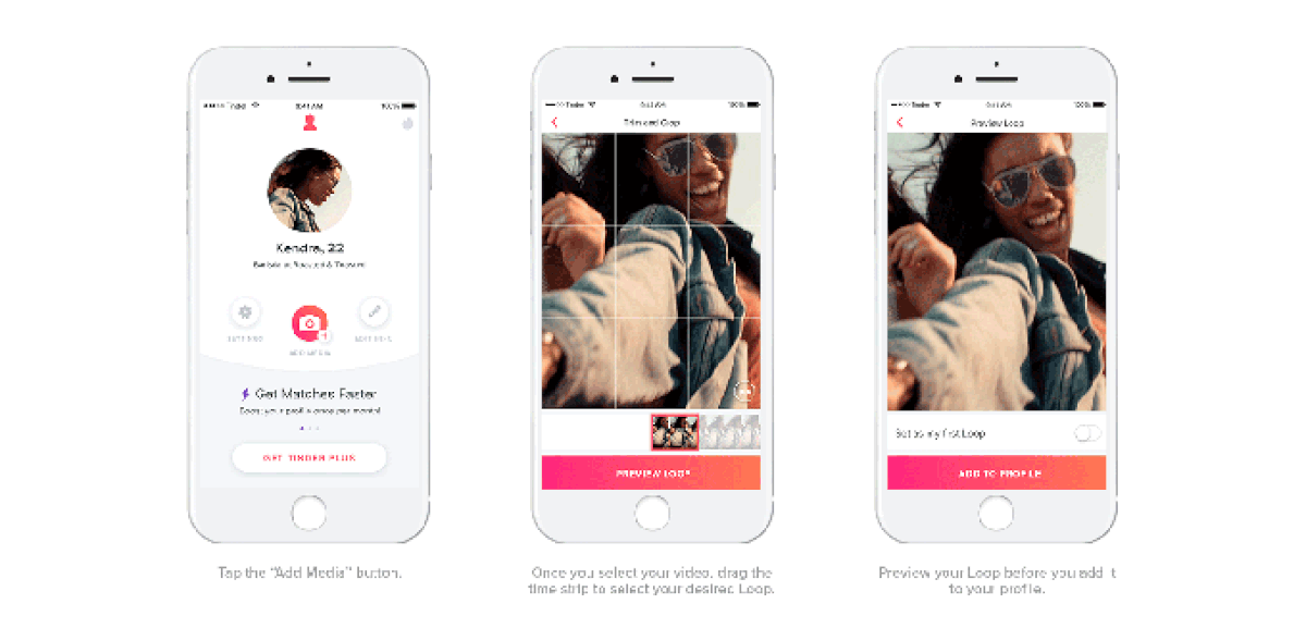 Tinder Loops: app de relacionamento testa vídeo no estilo Boomerang ...