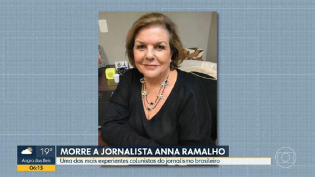 Jornalista Anna Maria Ramalho morre no Rio | Rio de Janeiro | G1