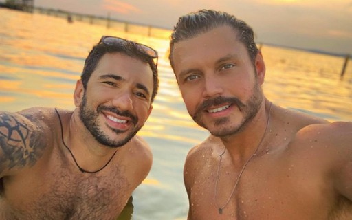 Franklin David ganhou mais seguidores após postar fotos com o namorado ...