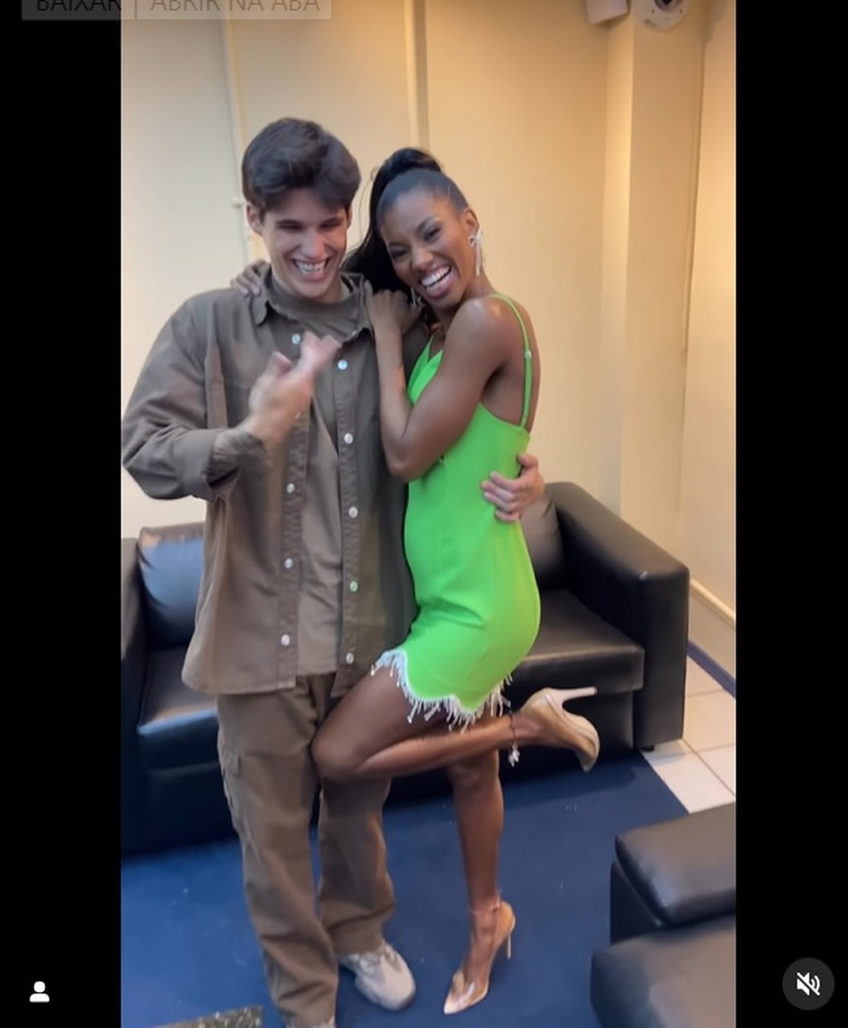 BBB 23: Tina Calamba e Gabriel Fop se encontram em bastidor | Celebridades | Glamour