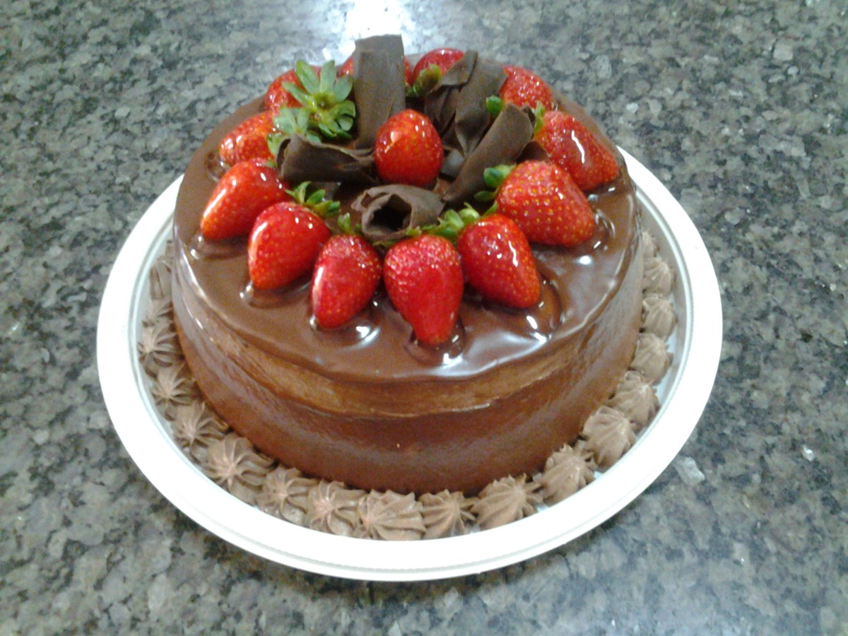 Torta Trufada De Morango Sem Glutem Tortas Receitas