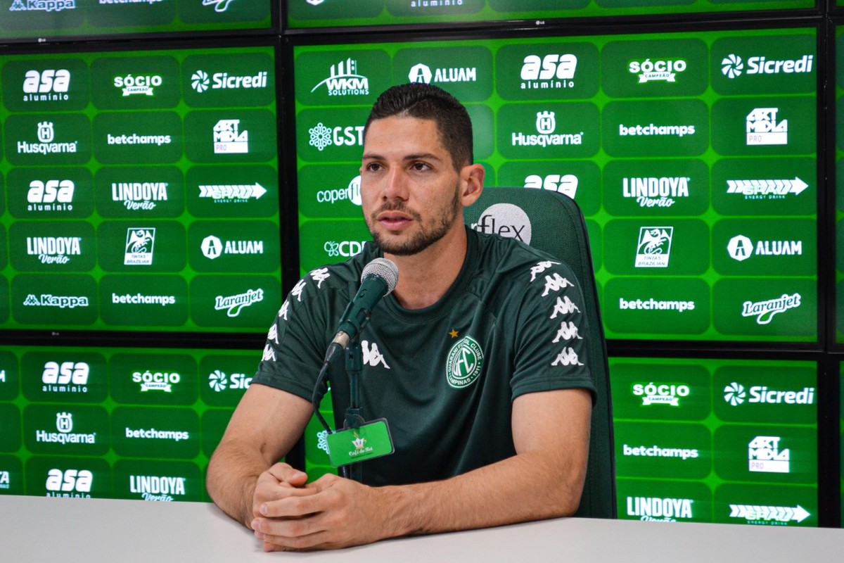 Lucas França projeta disputa por posição no gol no Guarani e revela ...