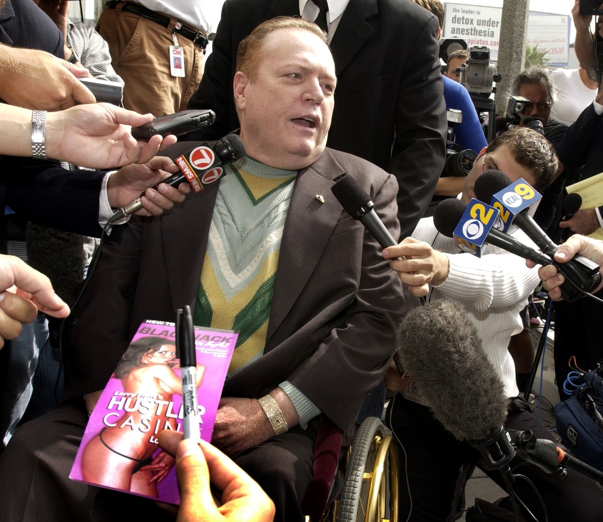 Larry Flynt, fundador da revista 'Hustler', morre aos 78 anos | Pop ...
