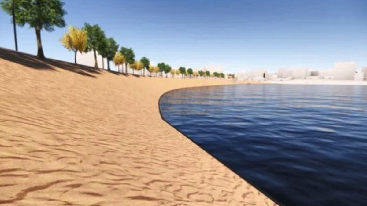 Cidade do ES quer construir 'praia artificial' em até 2 anos | Espírito ...