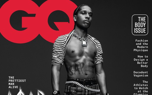 A$AP Rocky é capa da GQ US e confirma relacionamento com Rihanna - GQ ...