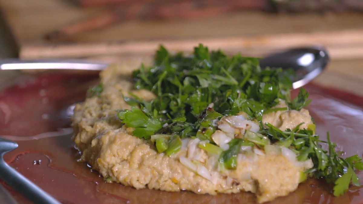 Homus tahine defumado | Perto do Fogo | Receitas