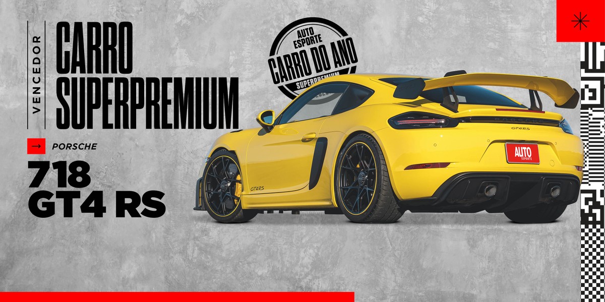 Porsche 718 Cayman GT4 RS é o Carro Superpremium do Ano 2023 | Carro do ...