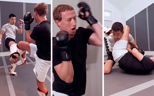 Mark Zuckerberg é elogiado por técnica em vídeo de treino com astro do ...