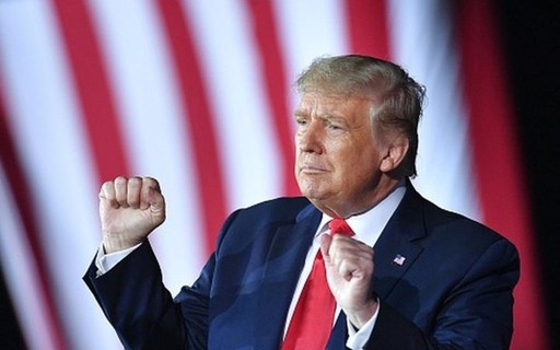 O que Trump disse em seu 1º discurso 5 semanas após deixar a Casa ...