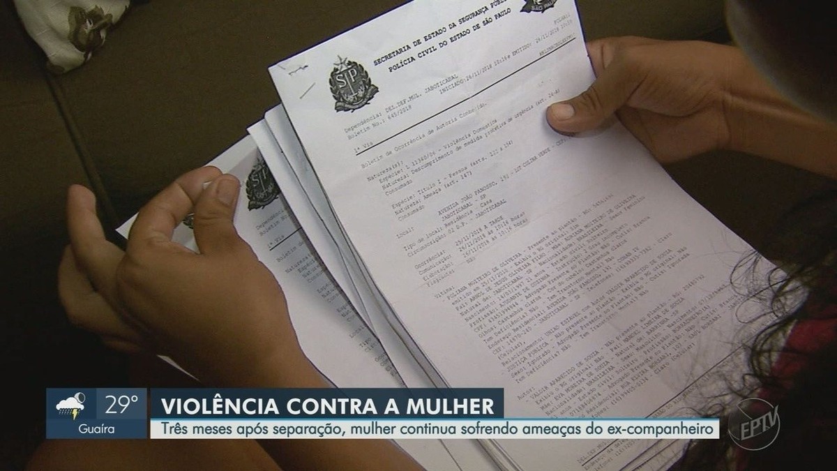 Jovem relata perseguição e ameaças do ex marido em Jaboticabal não acordo em paz Ribeirão