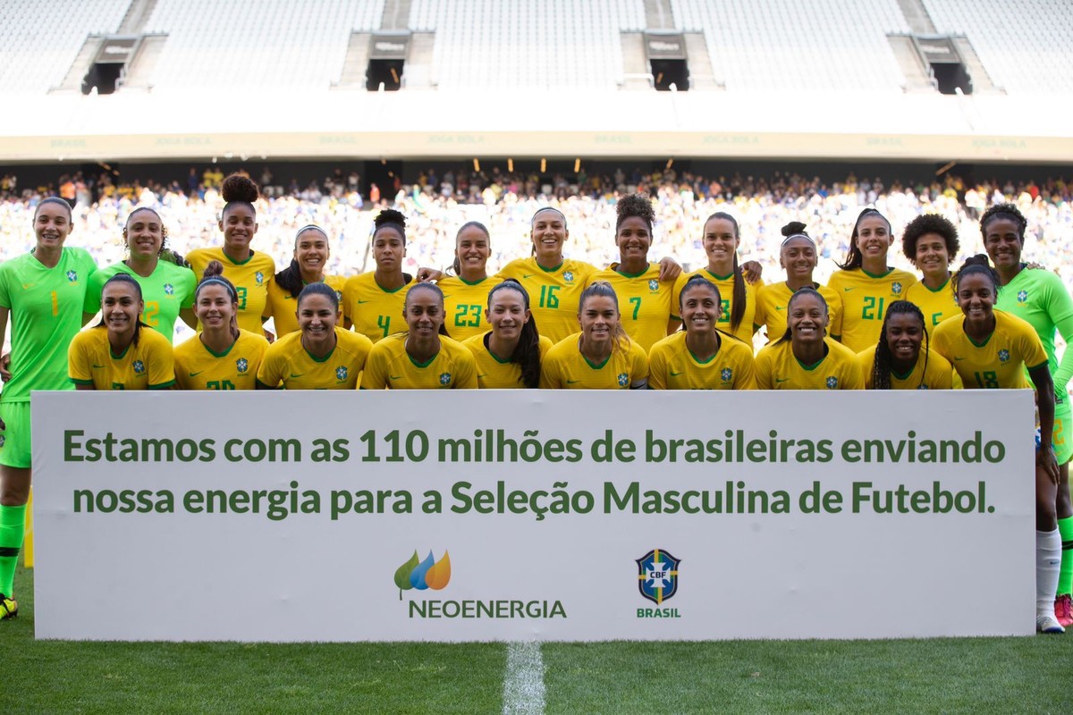Seleção feminina envia carta em apoio aos jogadores brasileiros ...