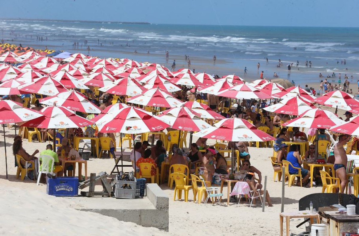 Fortaleza tem 21 praias próprias para banho no fim de semana; veja ...
