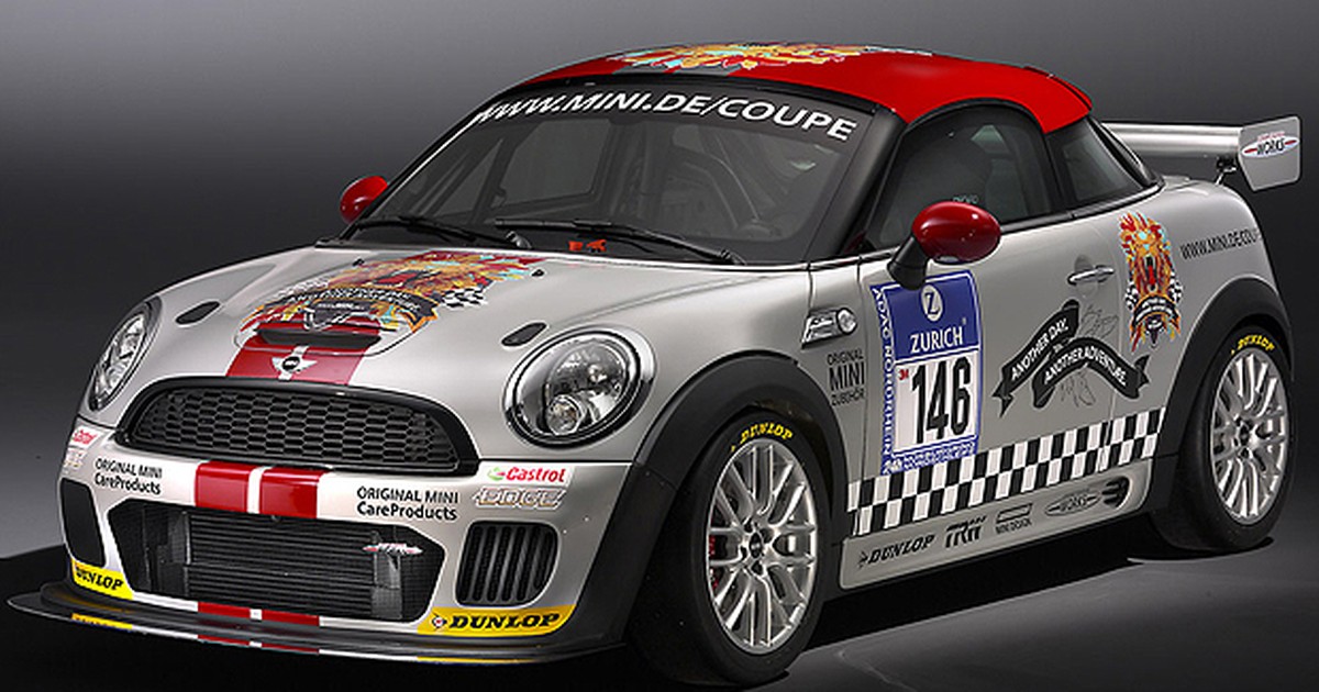 Auto Esporte - Mini revela John Cooper Works Coupé Endurance em Nurburgring