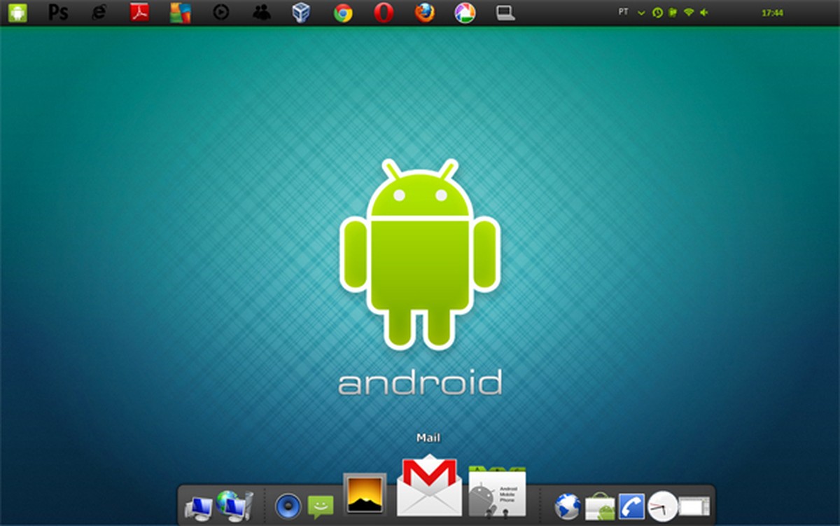 Como deixar o seu Windows 7 com visual do Android | Dicas e Tutoriais ...