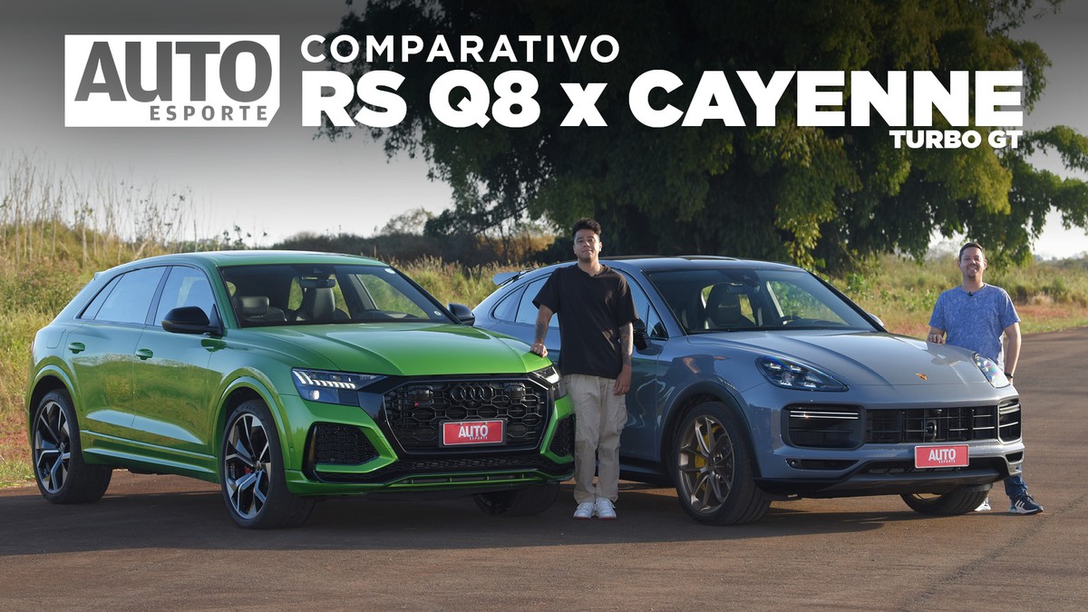 Porsche Cayenne Turbo GT x Audi RS Q8: levamos R$ 2,3 milhões e 1.250 ...