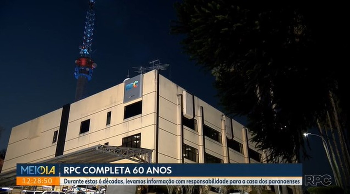 RPC completa 60 anos e reúne diversas histórias pelo Paraná | rpc ...