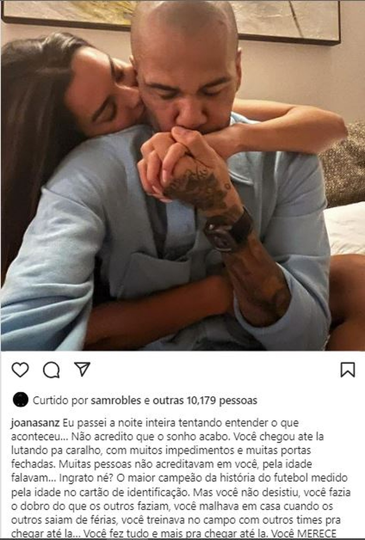 Mulher de Daniel Alves manda força e desabafa: "O maior campeão medido ...