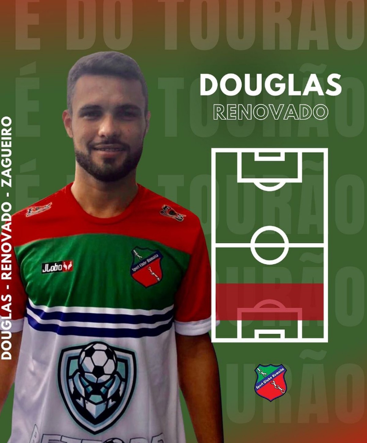 Humaitá acerta renovação de contrato de zagueiro de 25 anos vice ...