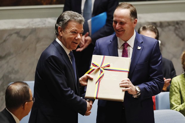 G1 - Colômbia apresenta acordo de paz ao Conselho de Segurança da ONU ...